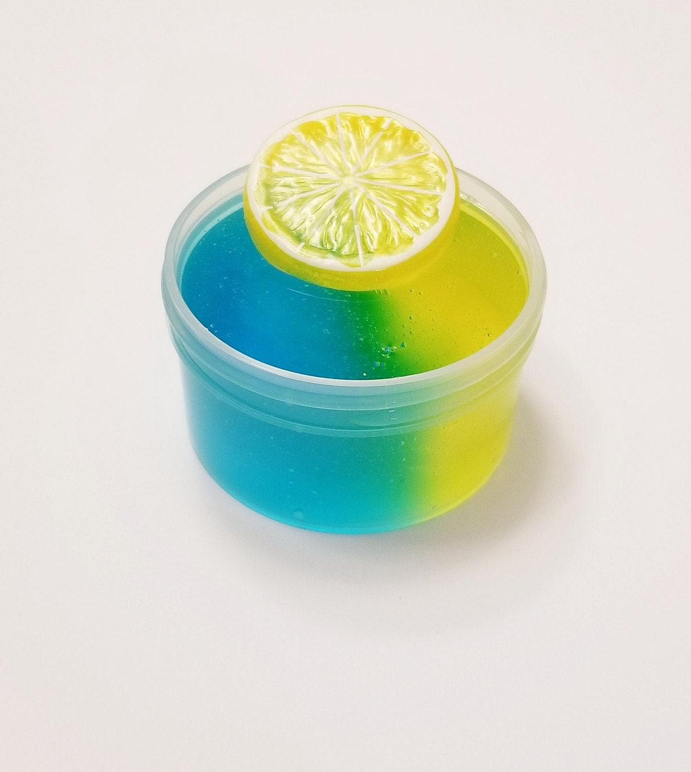 Blue Lemonade Clear Slime Scented - Etsy