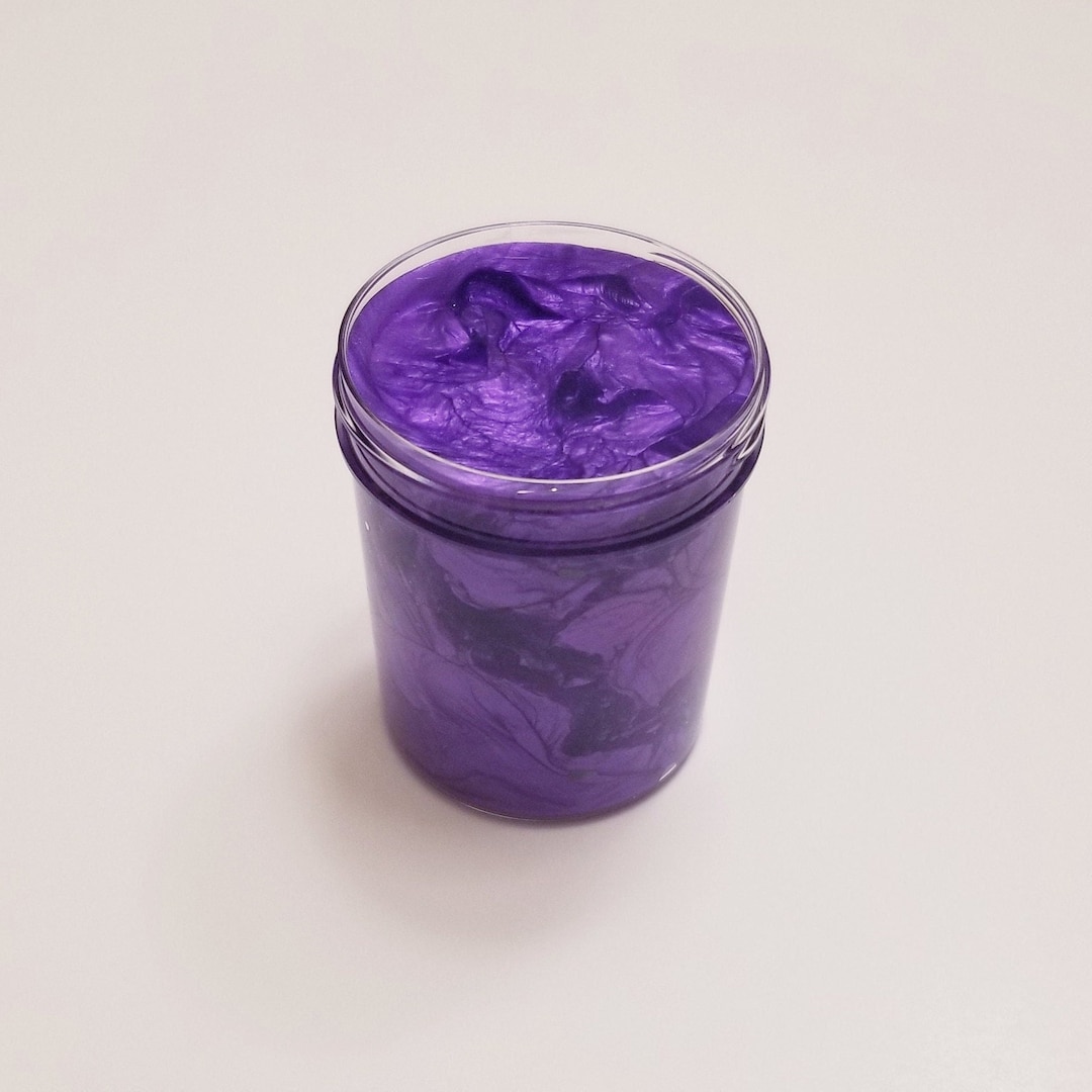 Violet Metallic Slime Scented - Etsy Israel