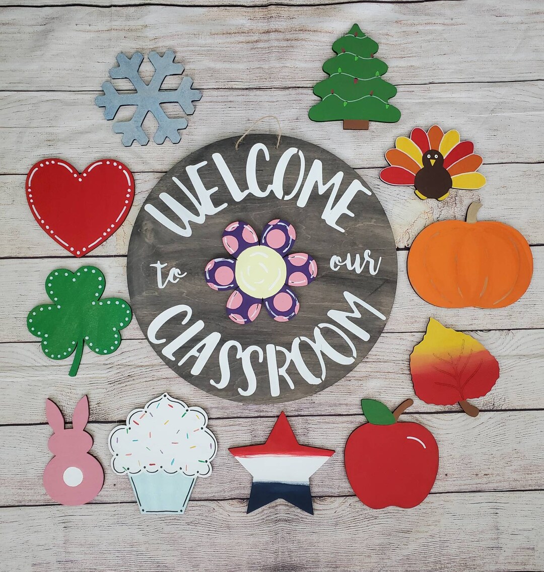 Welcome to Our Classroom Sign Teacher Appreciation Gift - Etsy