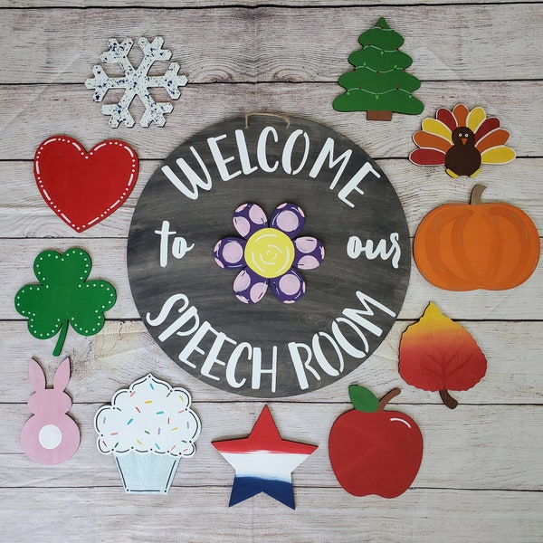 Speech Room Sign - Etsy