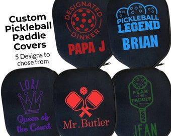 One Personalized Custom Pickleball Paddle MULTI COLOR - Etsy