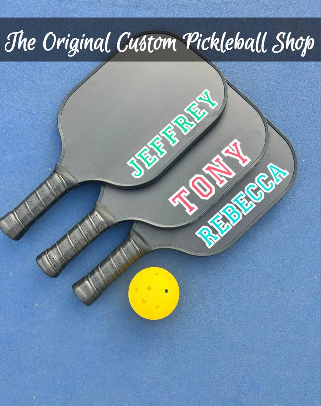 Personalized Pickleball Paddle Gift Personalized Pickleball Paddle ...