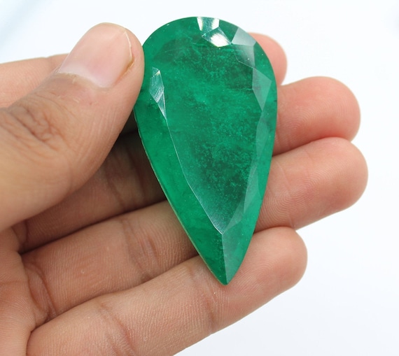 AAA Quality 100% Pear Shape Cut Stone Loose Gemstone 100 Ct. | Etsy