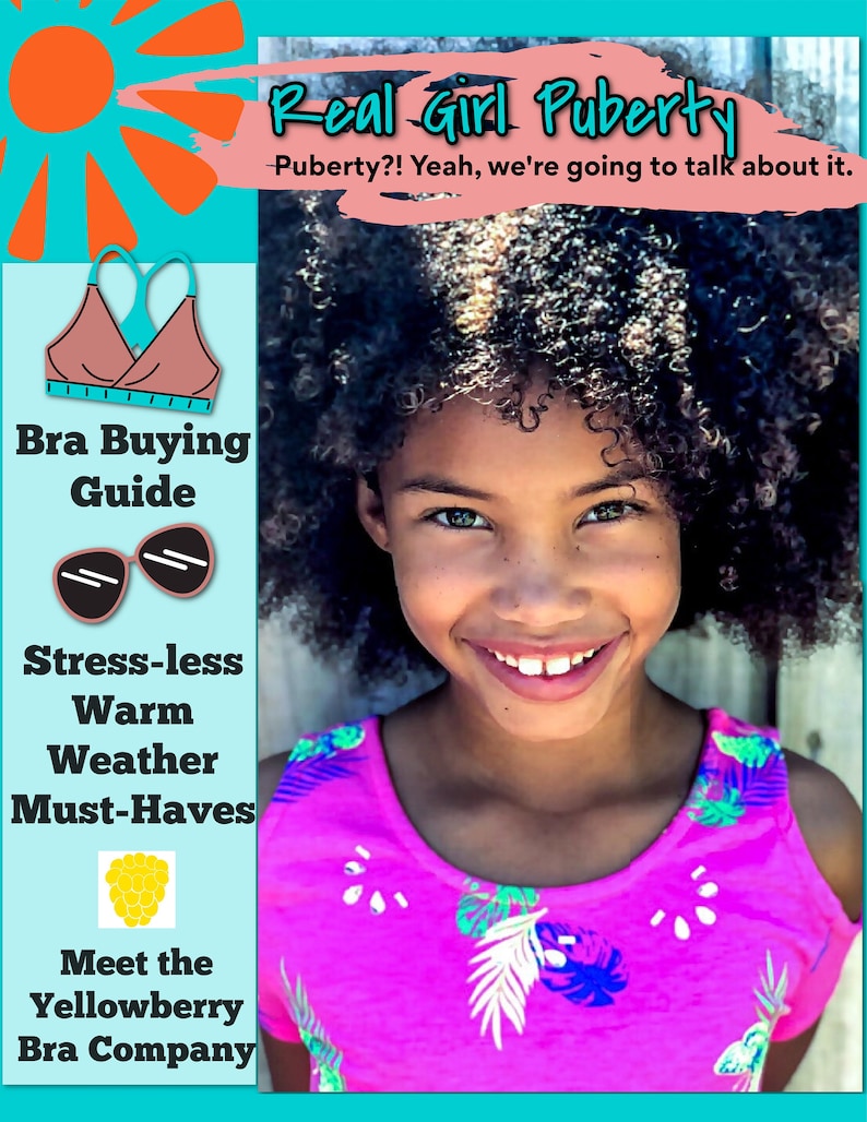 Real Girl Puberty Magazine Breast Buds & Bras - Etsy