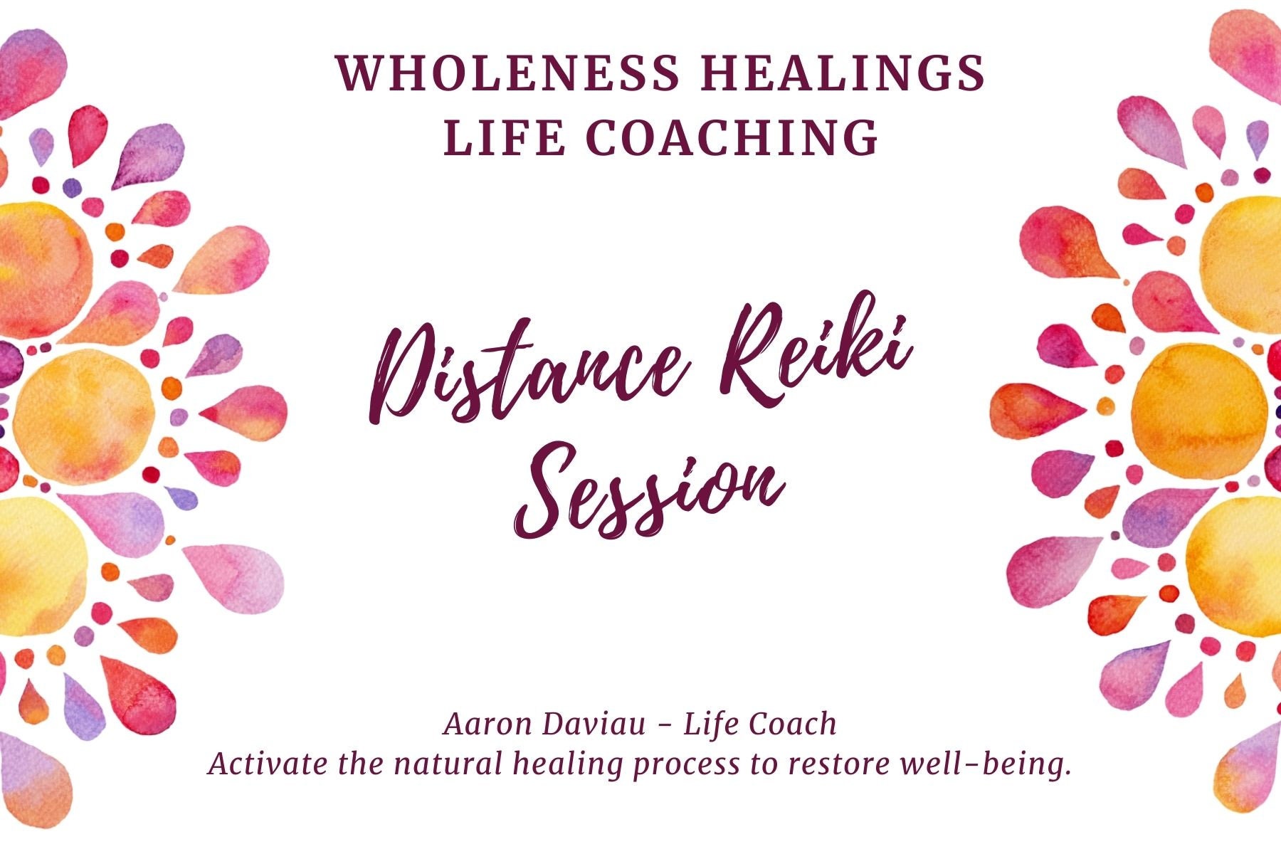 Distant Reiki Session 60 Minute Reiki Master Reiki Teacher Healing