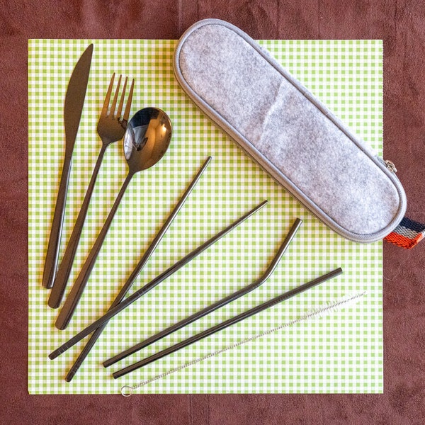 Color Cutlery Set - Etsy