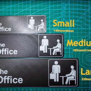 Customisable the Office TV Show Sign for Door or Wall, 3d Printed Door ...