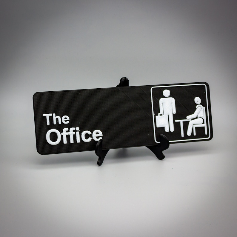 Customisable the Office TV Show Sign for Door or Wall 3d - Etsy UK