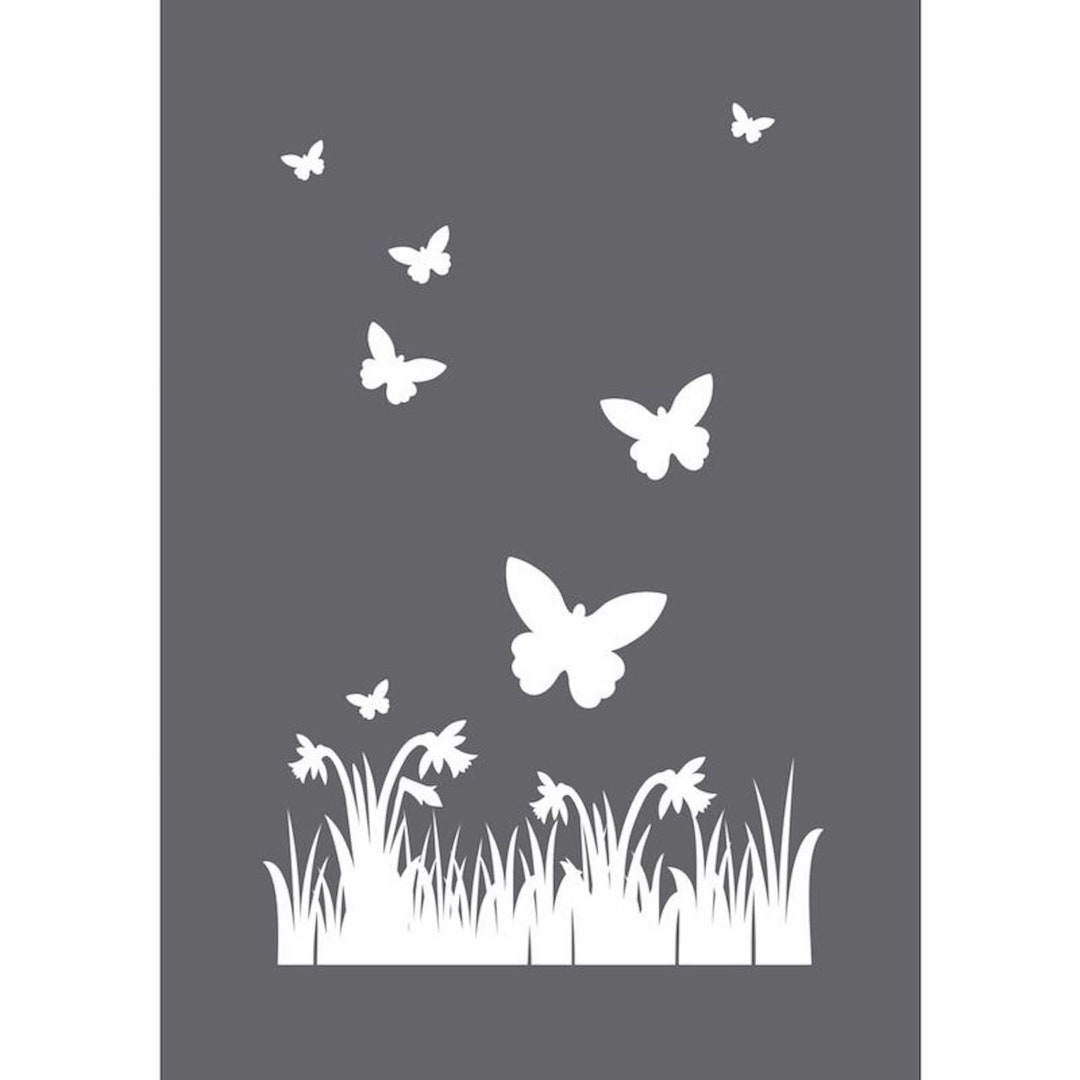 Screen Printing Stencil Spring DIN A5 45 123 000 Rayher - Etsy