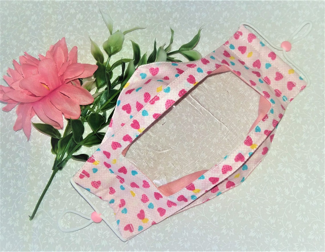 Transparent Clear Face Mask Covering Window Visible Mouth | Etsy UK