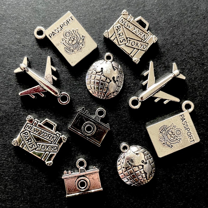 Travel Charms - Etsy