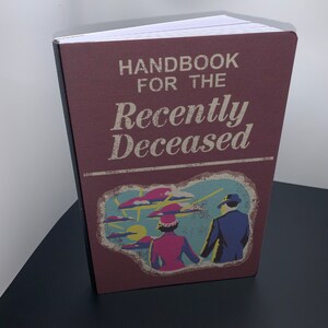 Handbook for the Recently Deceased Blank Notebook/journal - Etsy