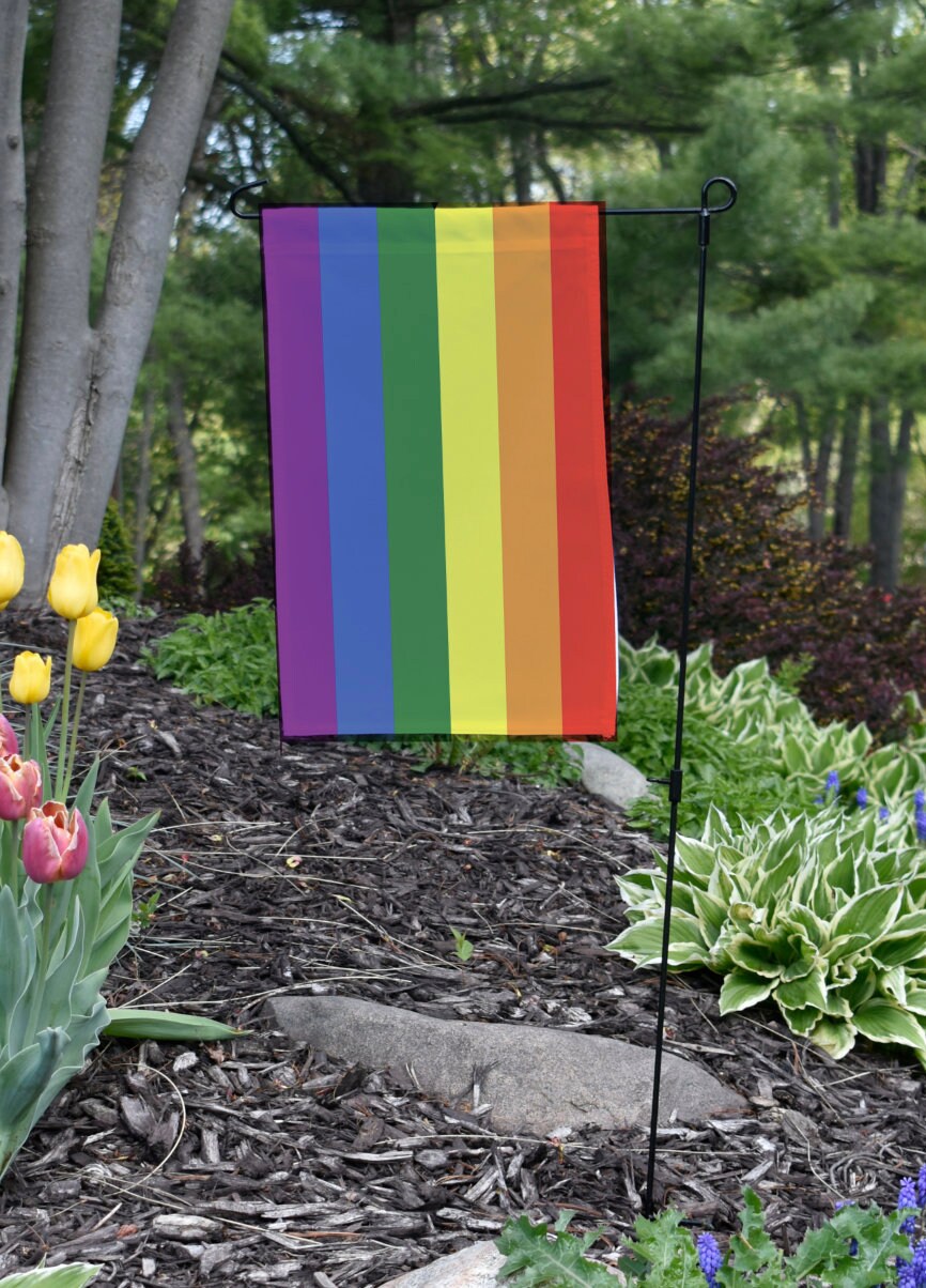 Pride Garden Flag multiple Options - Etsy
