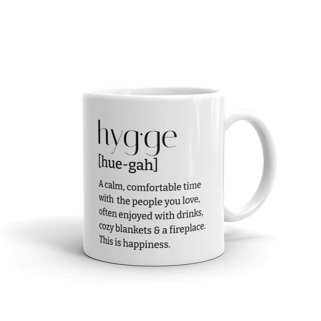 Hygge Definition Mug, Danish Cozy Tea Mug - Etsy