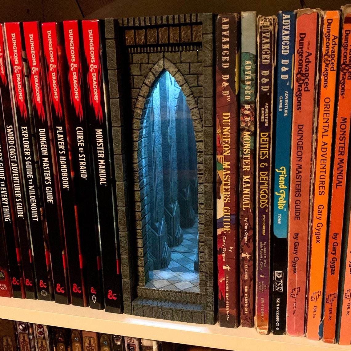 Infinity Mirror Book Nook Shelf Insert / Diorama RPG / | Etsy