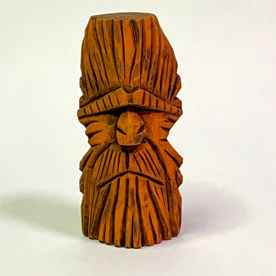 Treefolk Hand Carved Wood Spirit for Creativity and Can Also Be Used on ...