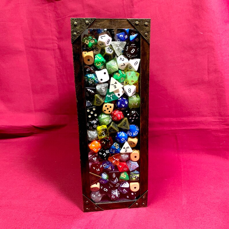 RPG Dice Book Nook / Shelf Display | Etsy