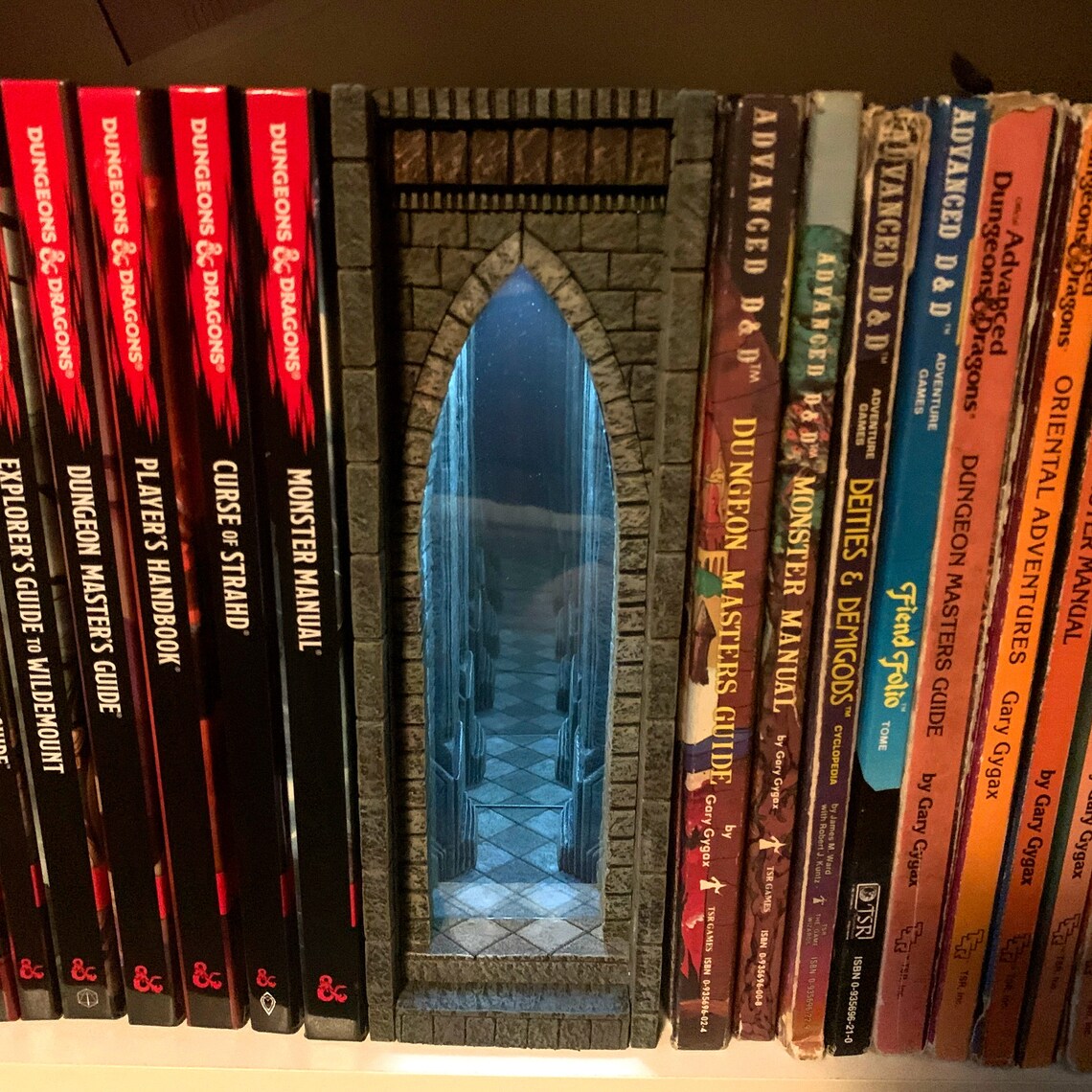 Infinity Mirror Book Nook Shelf Insert / Diorama RPG / | Etsy