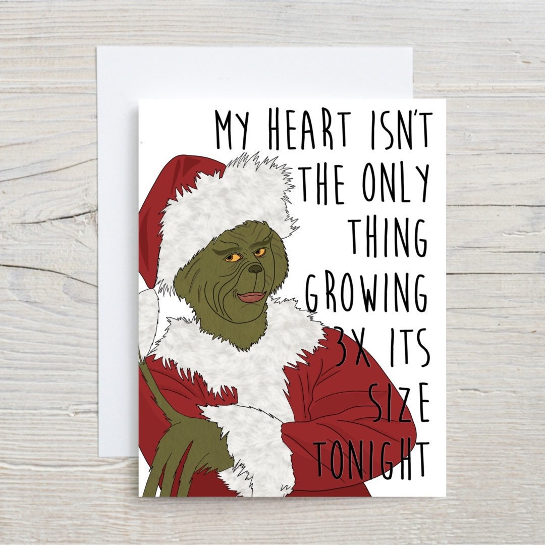 A Large Christmas Card | Funny Christmas Card | 2000's - Etsy