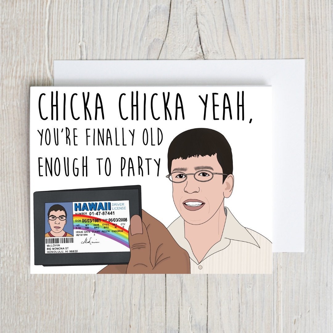 Superbad Mclovin Chicka Chicka Yeah