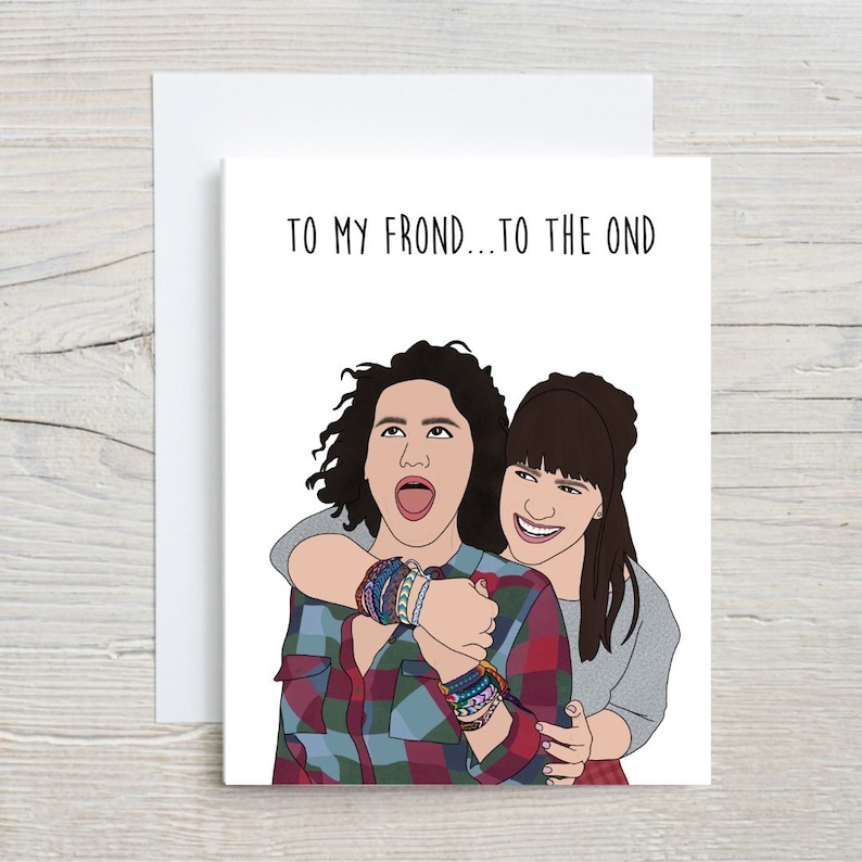 Best Frond Card | Funny BFF Card | Pop Culture - Etsy
