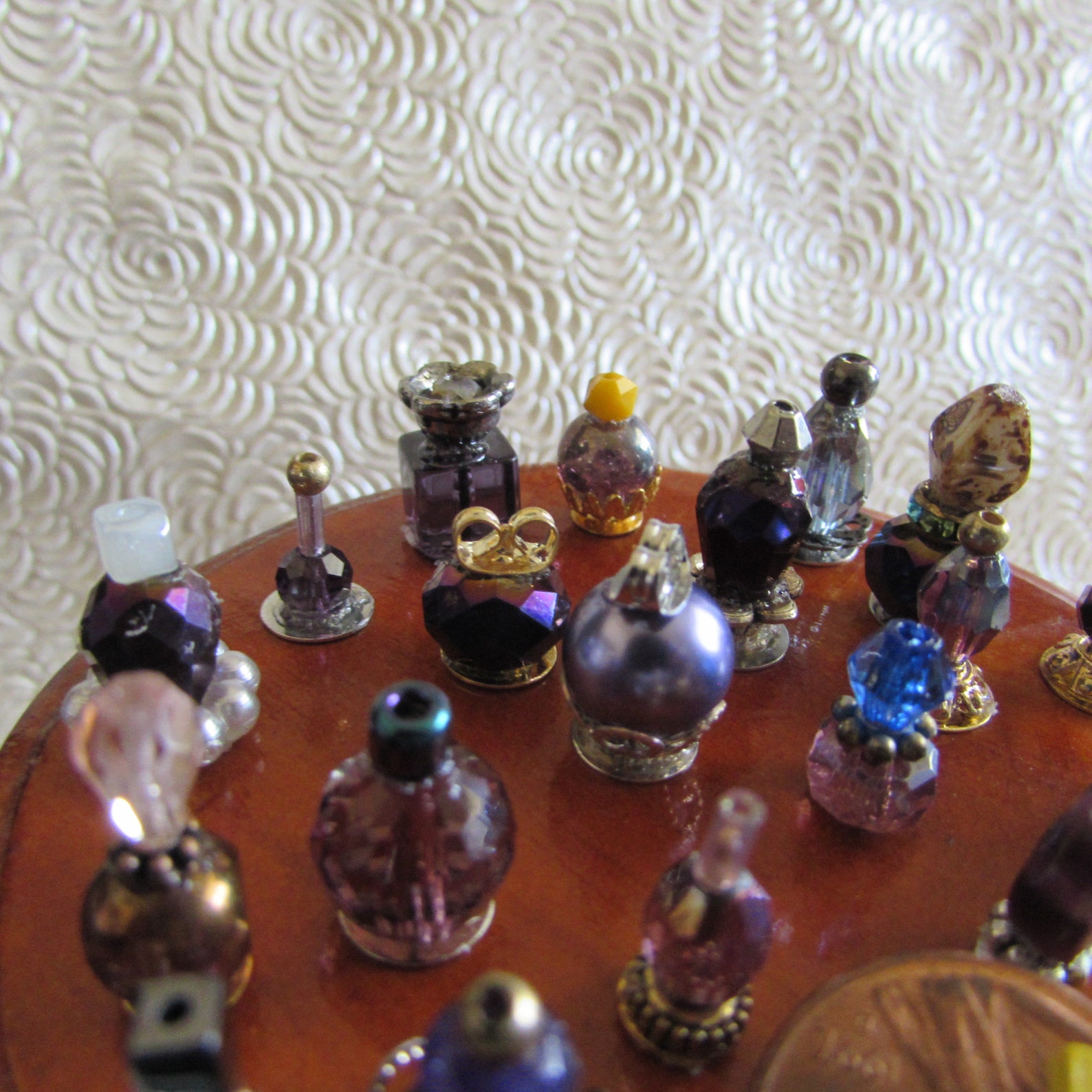 Purple Miniature Collectibles, Miniature Decor, Dollhouse Miniatures ...