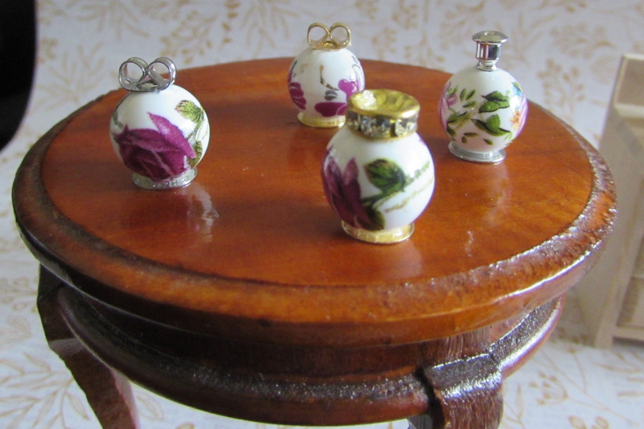 Purple Miniature Collectibles, Miniature Decor, Dollhouse Miniatures ...