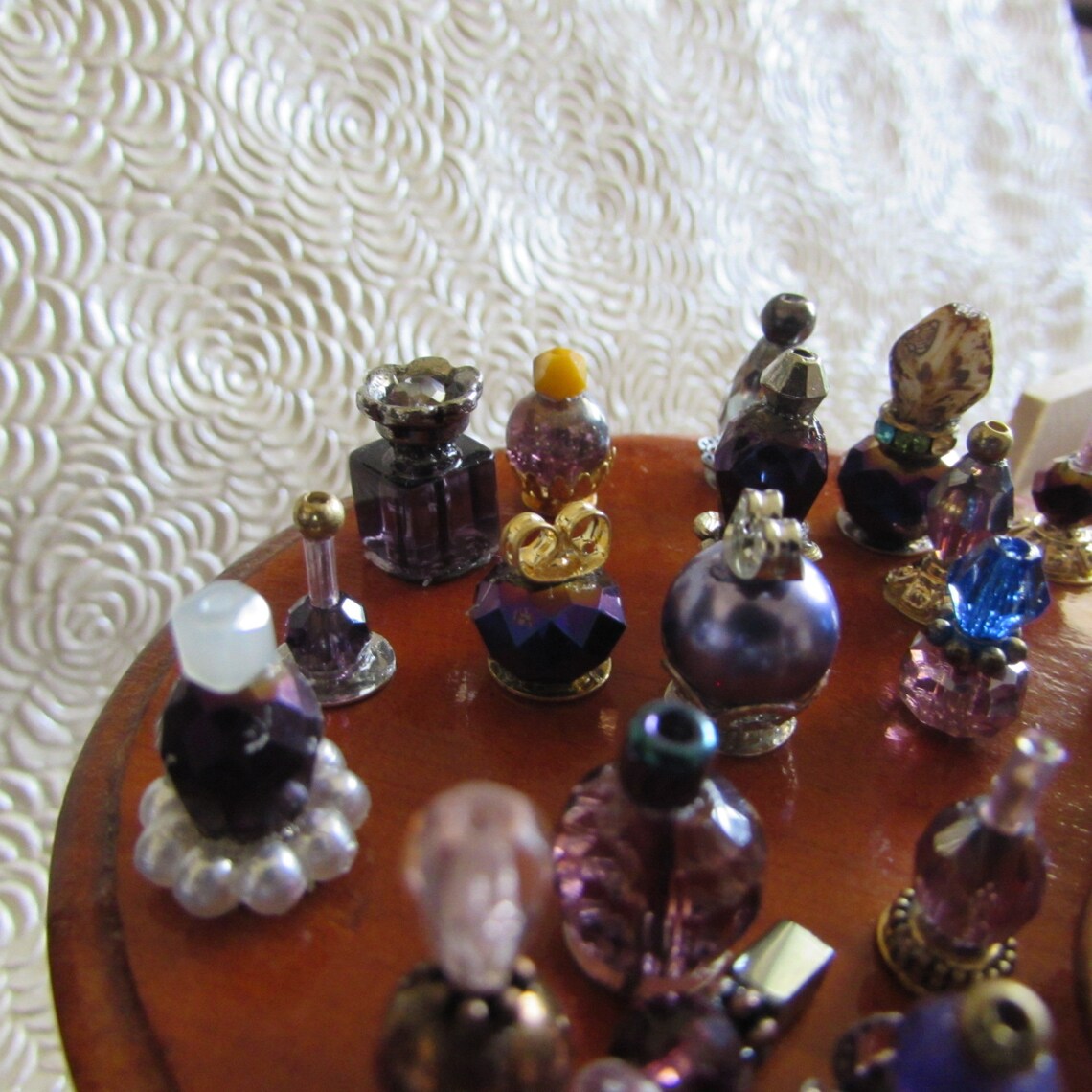 Purple Miniature Collectibles, Miniature Decor, Dollhouse Miniatures ...