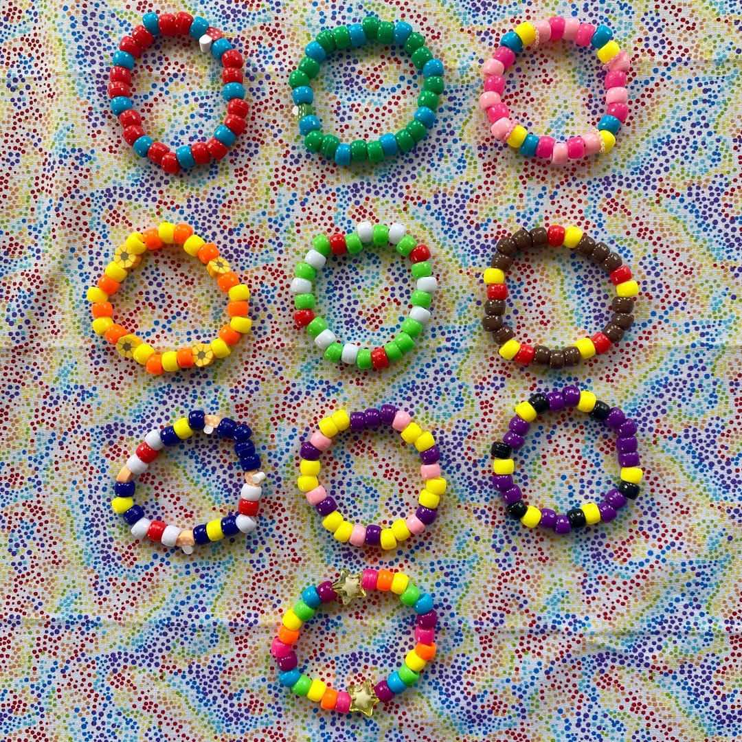 Super Mario Bros Kandi Bracelets - Etsy