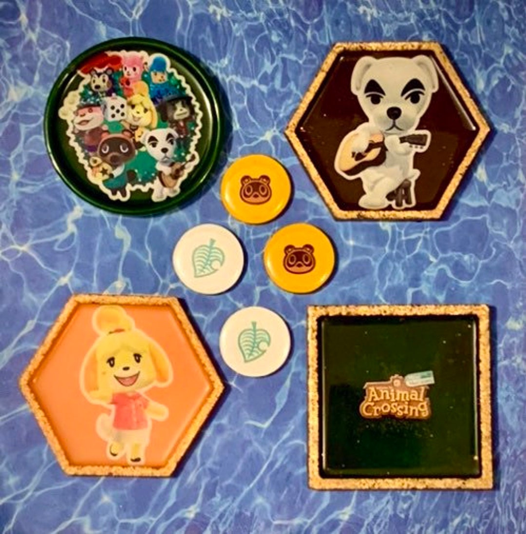 Animal Crossing Inspired Trays and Earrings - Etsy
