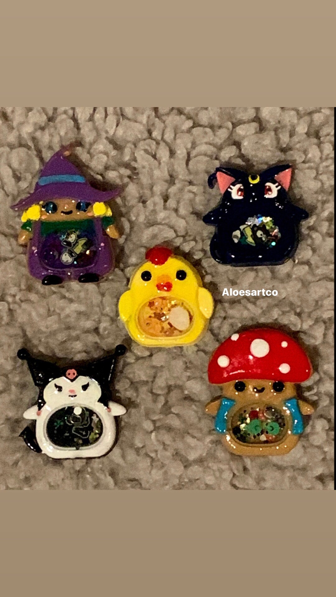 Character Shakers! Cottagecore, Witch, Chick - Etsy