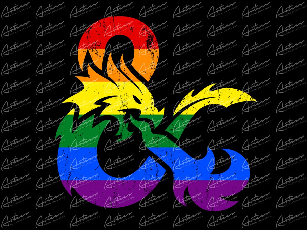 Dungeons and Dragons Lgbt Png Download - Etsy