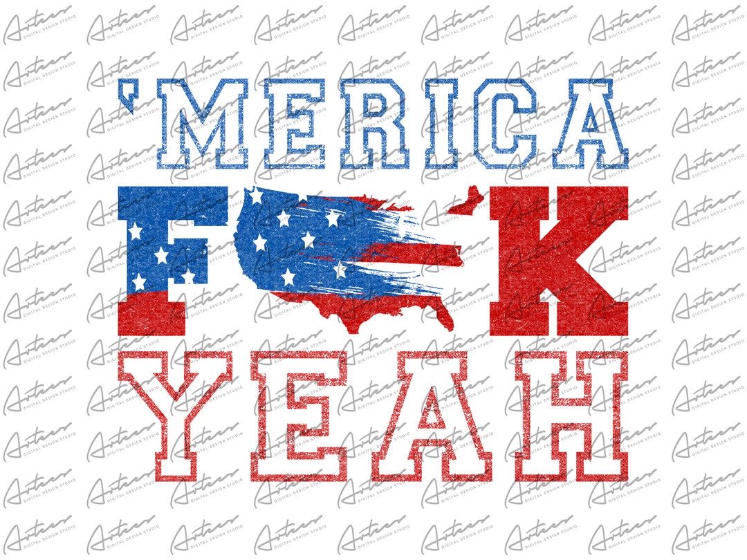 America Fuck Yeah - Etsy