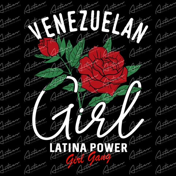 Venezuela Girl Svg - Etsy