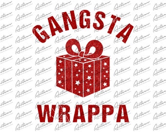 Presents / Gangsta / Wrappa Ready to Press Sublimation - Etsy