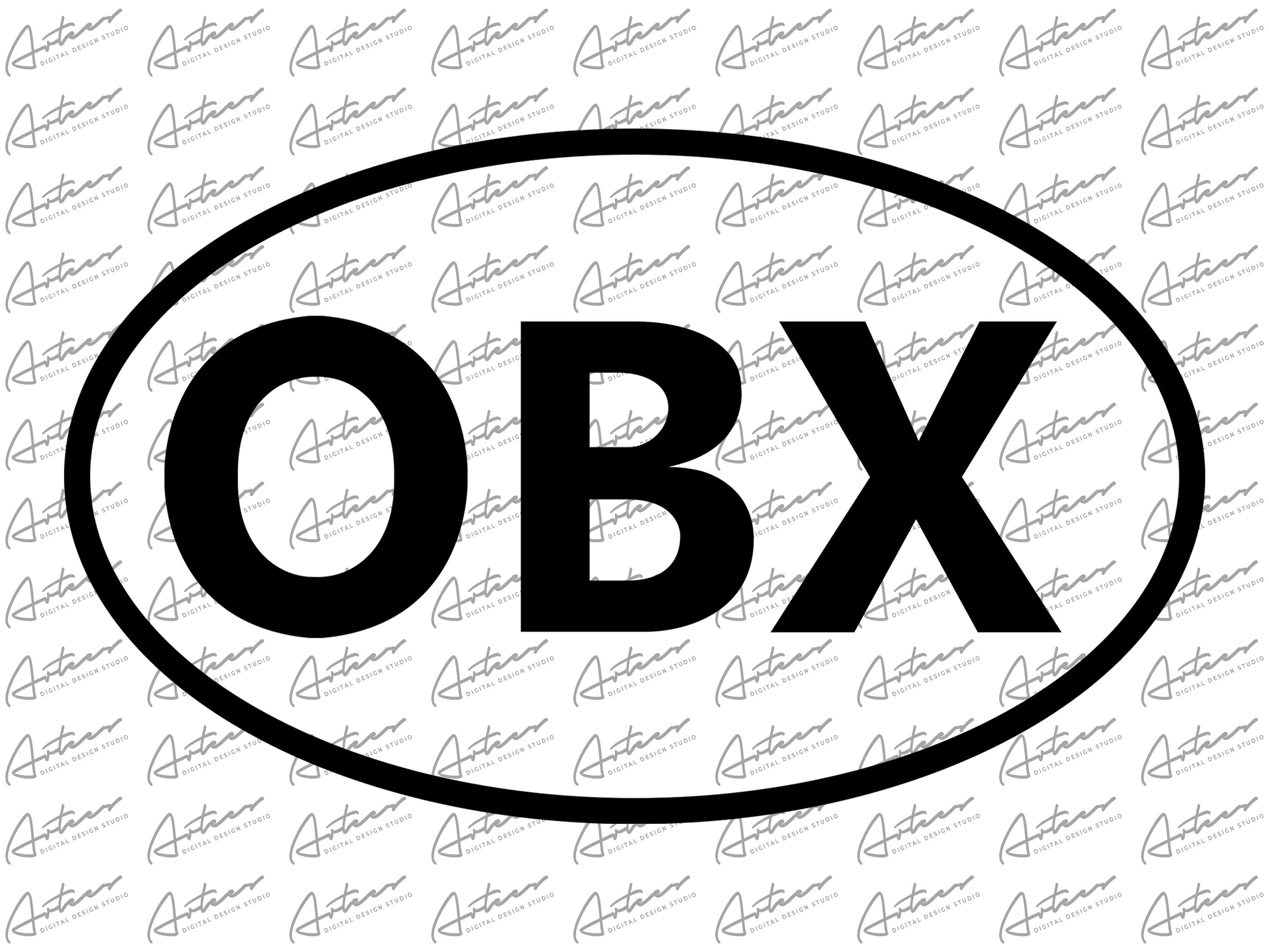 Outer Banks OBX Transparent PNG Design Outer Banks - Etsy Australia