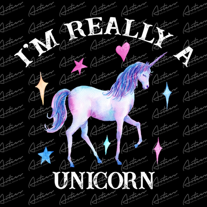 I'm Really a Unicorn - Etsy