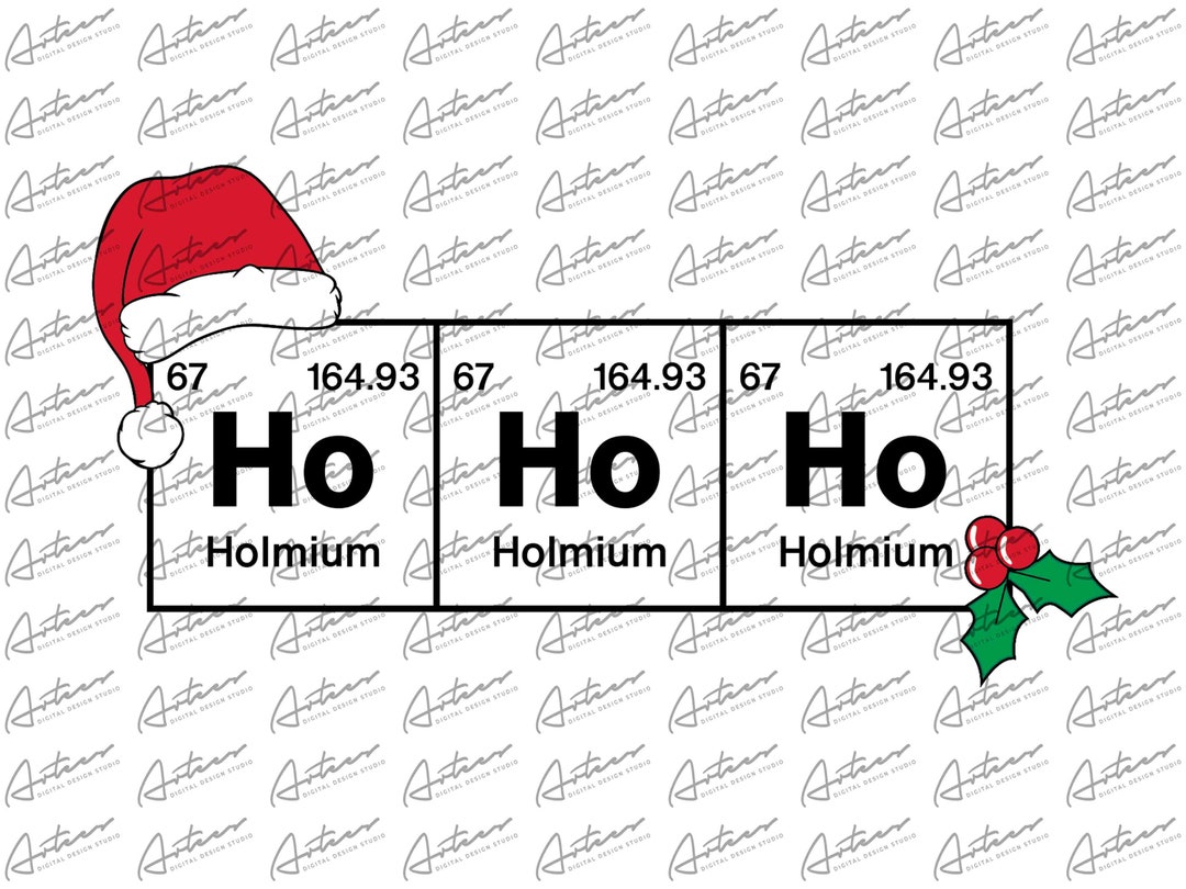 Ho Ho Ho Element of Christmas Png Download - Etsy