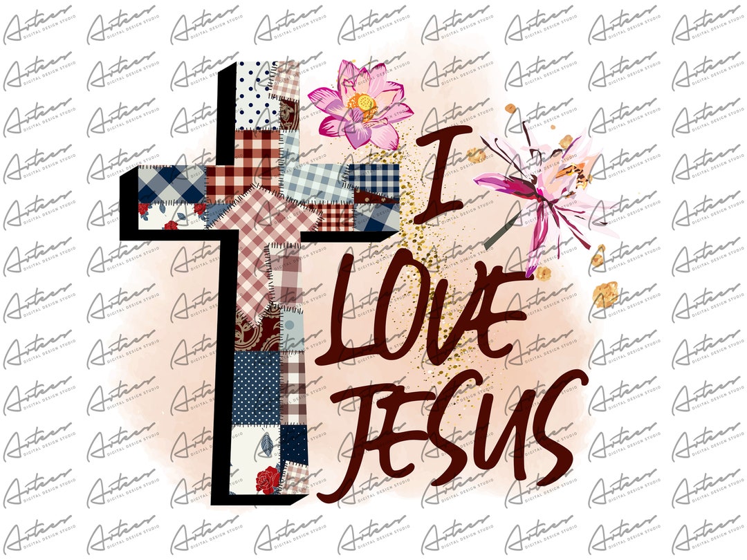 I Love Jesus Png Download, Jesus Christ Png, Christian Cross Design ...