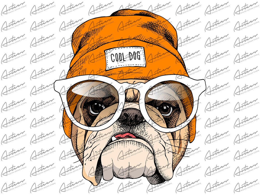Cute Cool Dog Png Design, Cool Dog Png File, Cool Dog With Clothes Png ...