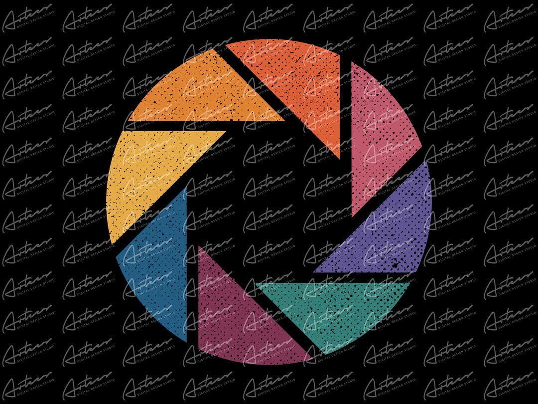 Retro Aperture Png Download - Etsy