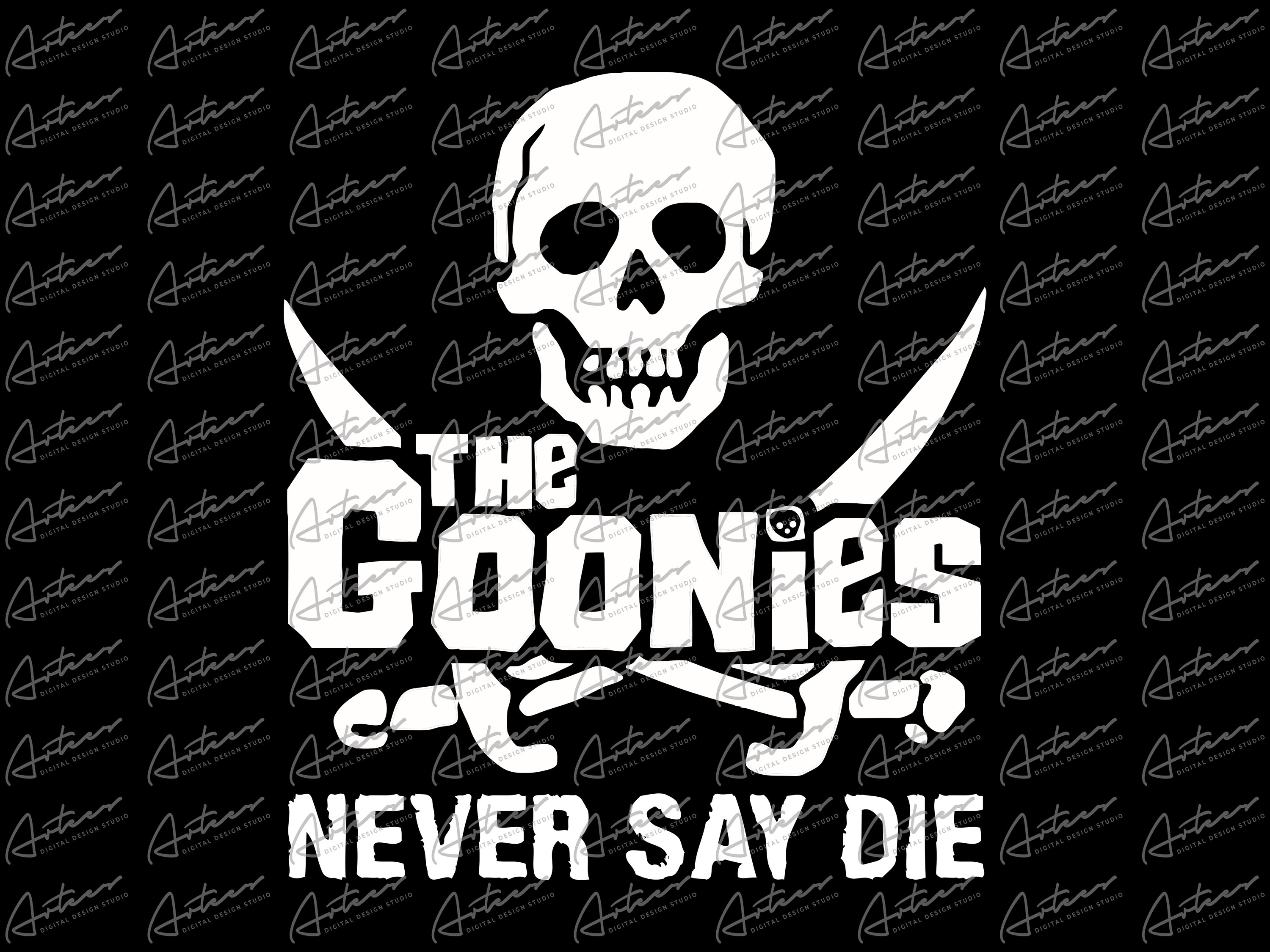 The Goonies Logo Skull