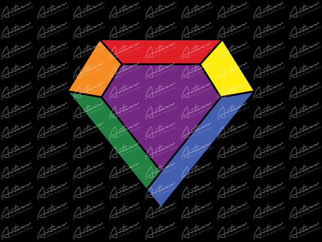Lgbtq Diamond Png Download - Etsy