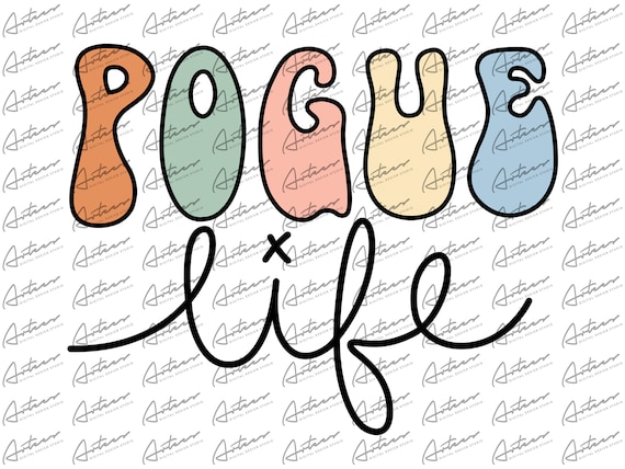 Pogue Life Transparent PNG Outer Banks Sublimation Designs | Etsy