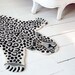 Kids Room Hand Tufted Snow Leopard Wool Carpet 3'X5 ' - Etsy