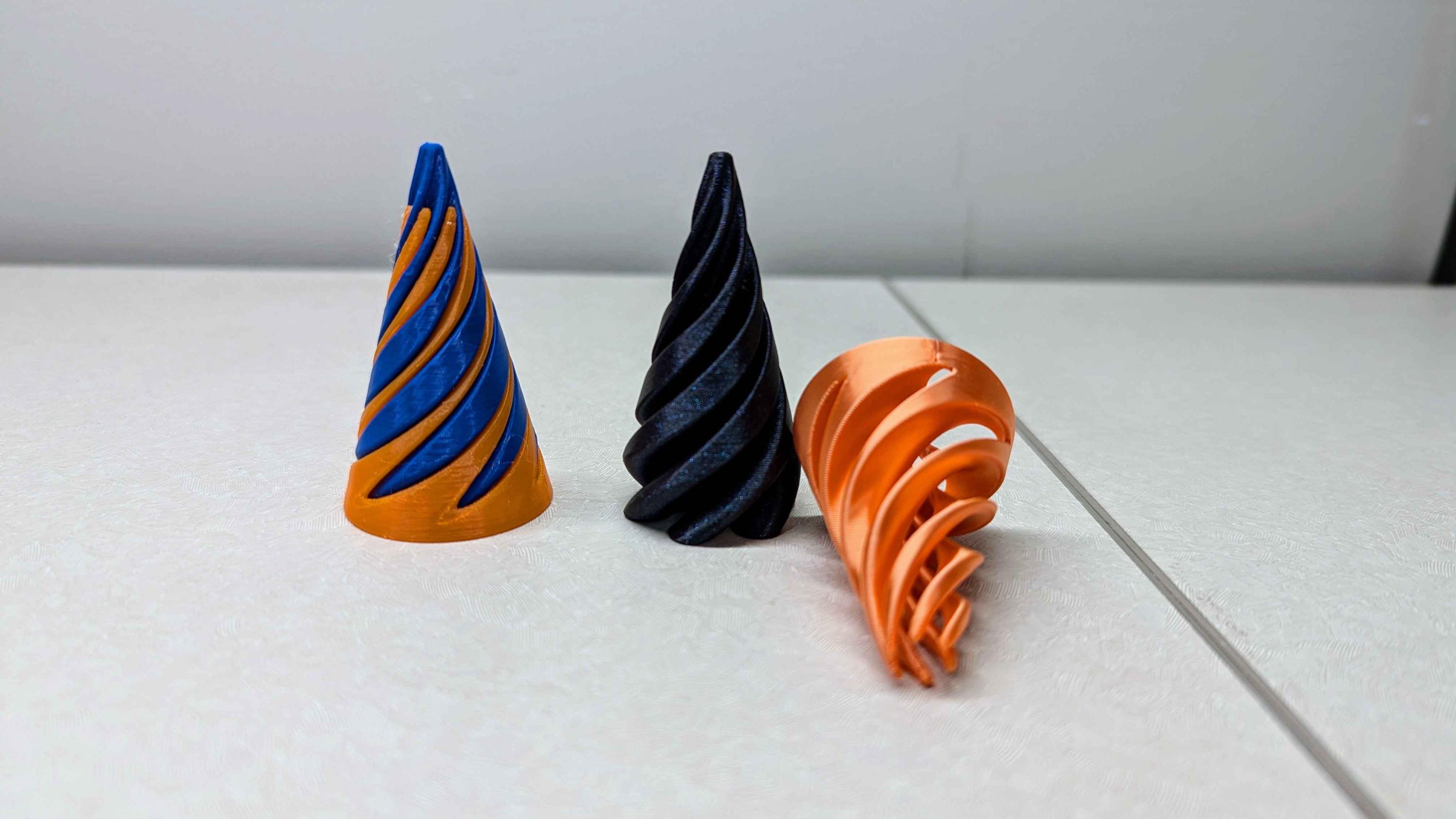 Fidget Toy Mysterious Spiral Cone Desktop Gift, 3D Printed - Etsy
