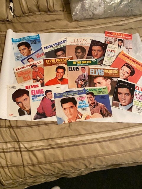Elvis Presley 45rpm Record Box Set Limited Edition Collectors Series ...