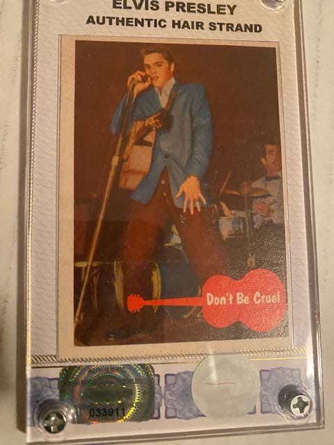 Elvis Presley Authentic Hair Strand - Guaranteed Authentic! - Etsy