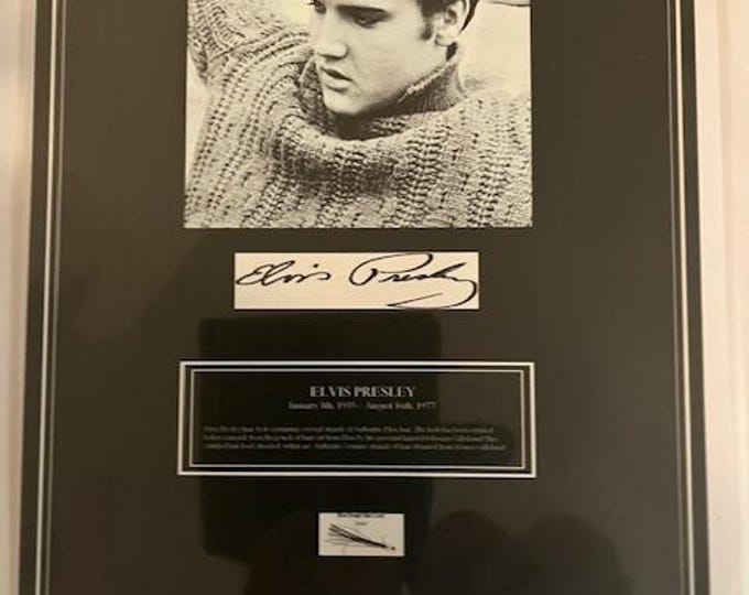 Elvis Presley - Very Rare Hair Lock - Sold at Heritage Auction for 1625 ...