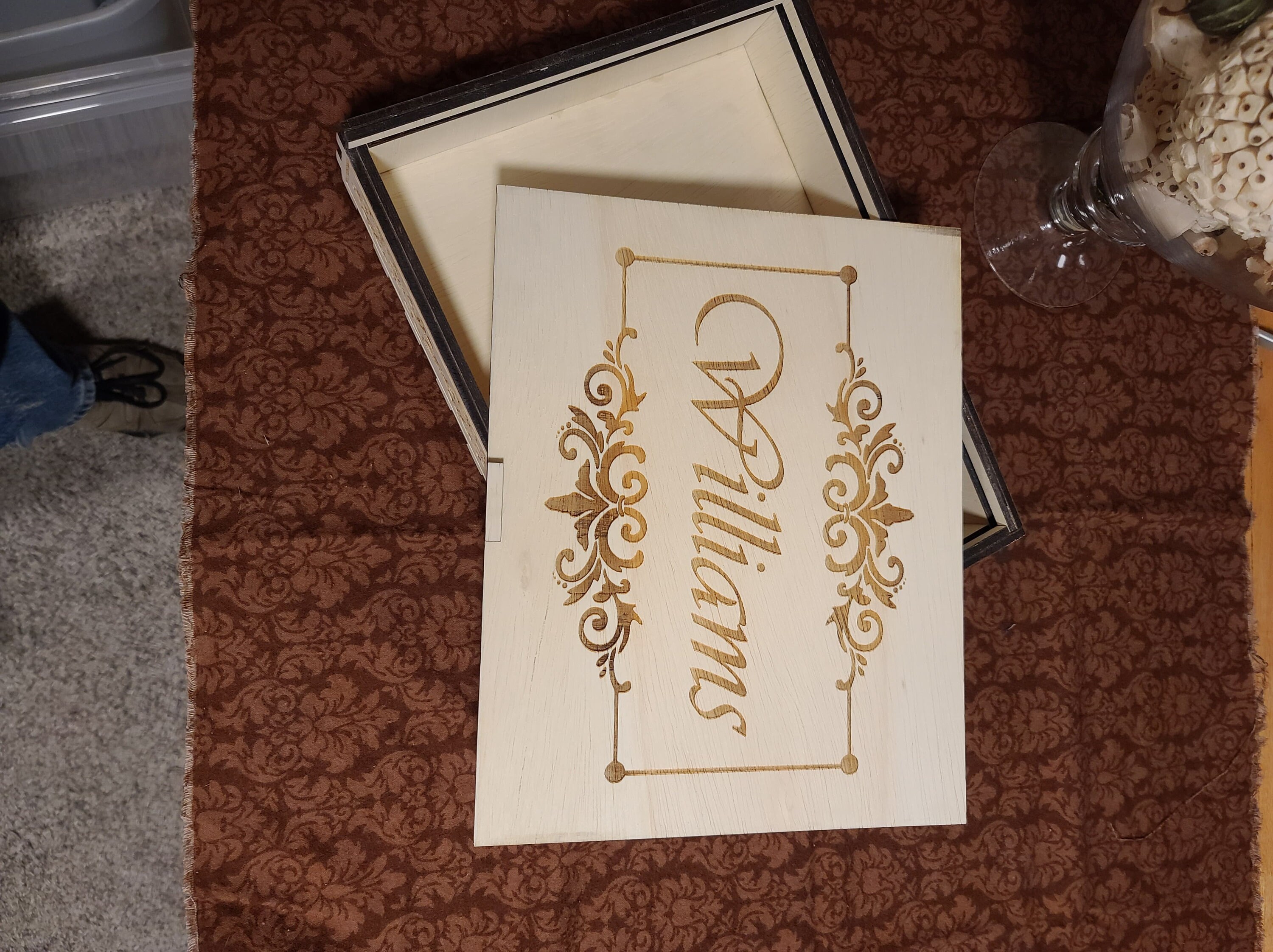 Keep Sake Box Personalized Decorative Wood Box 10x13x2.5 - Etsy